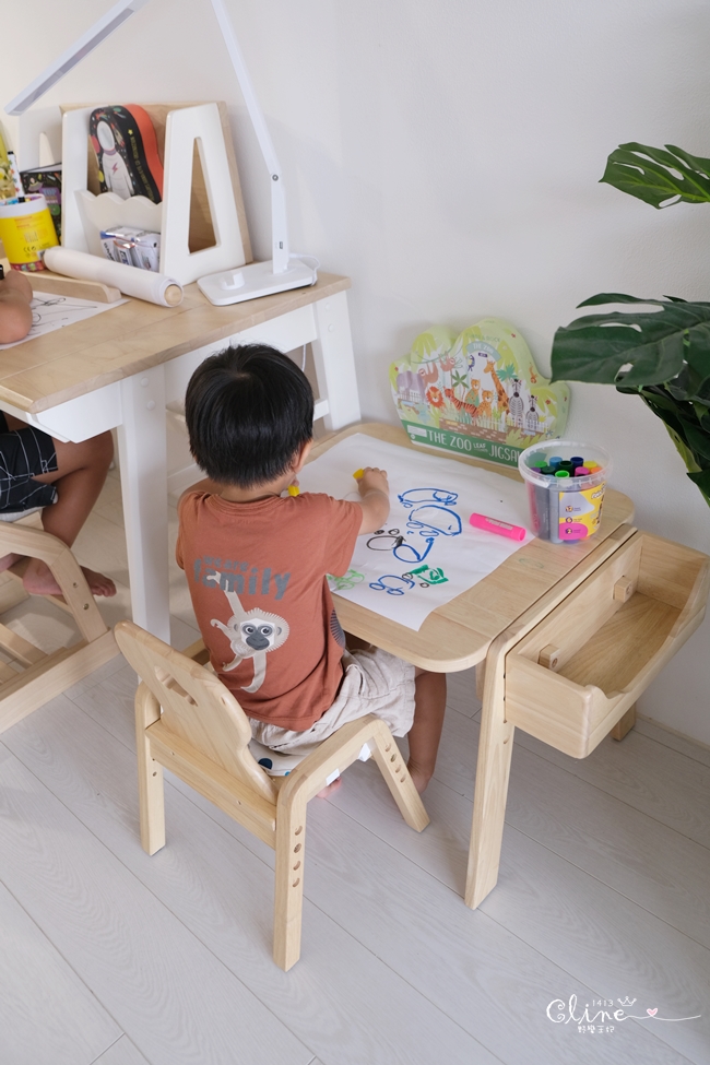 開學團 又美又實用!限量【MesaSilla Calla 成長系列 】+MesaSilla 幼兒實木家具+Magic護眼檯燈 - 野蠻王妃愛漂亮